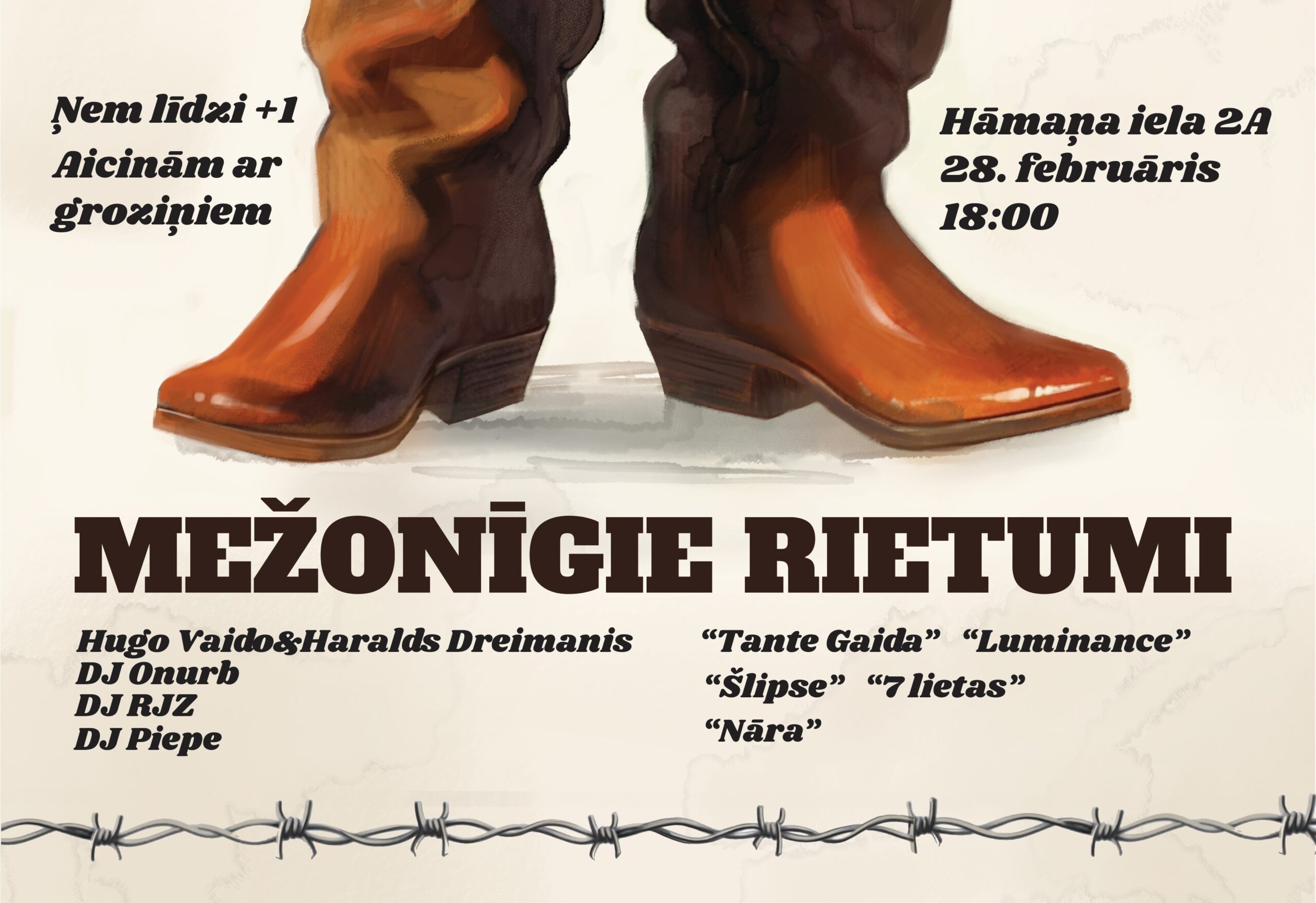 NMV KARNEVĀLS "Mežonīgie rietumi" - Jaņa Rozentāla Mākslas Skola